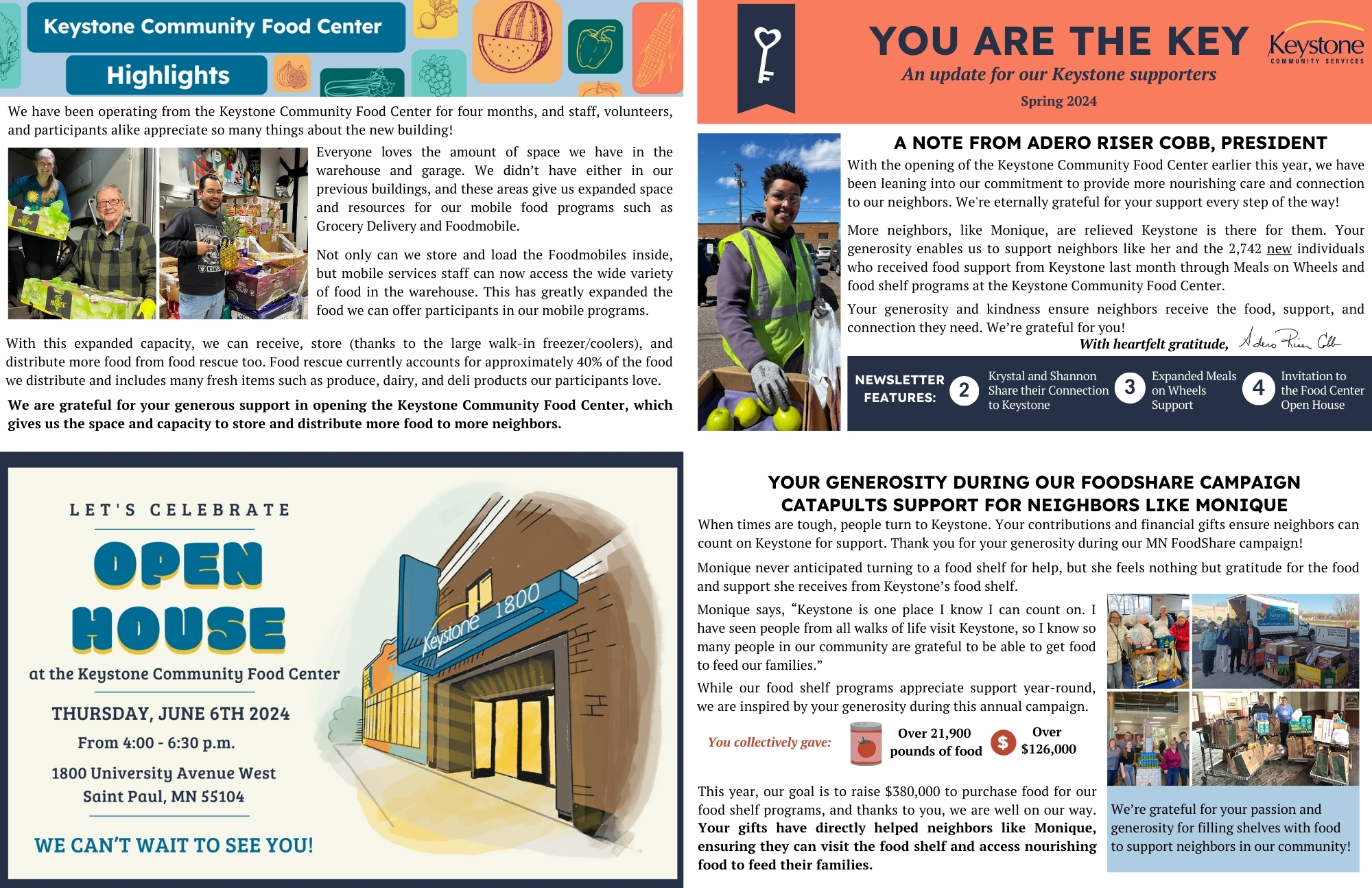 Quarterly Newsletter – Keystone Community Services